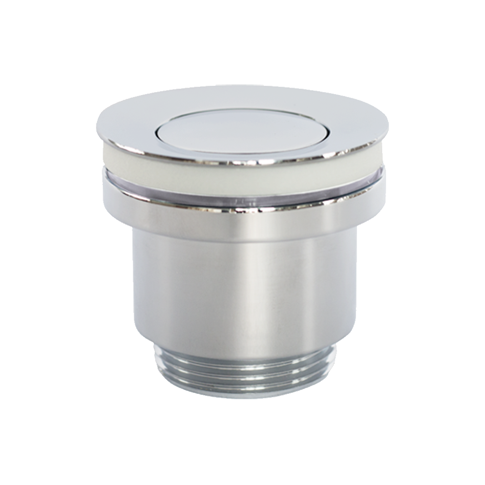 VALVULA CLICK-CLACK LATON CROMADO TAPÓN PEQUEÑA • Tecnoagua